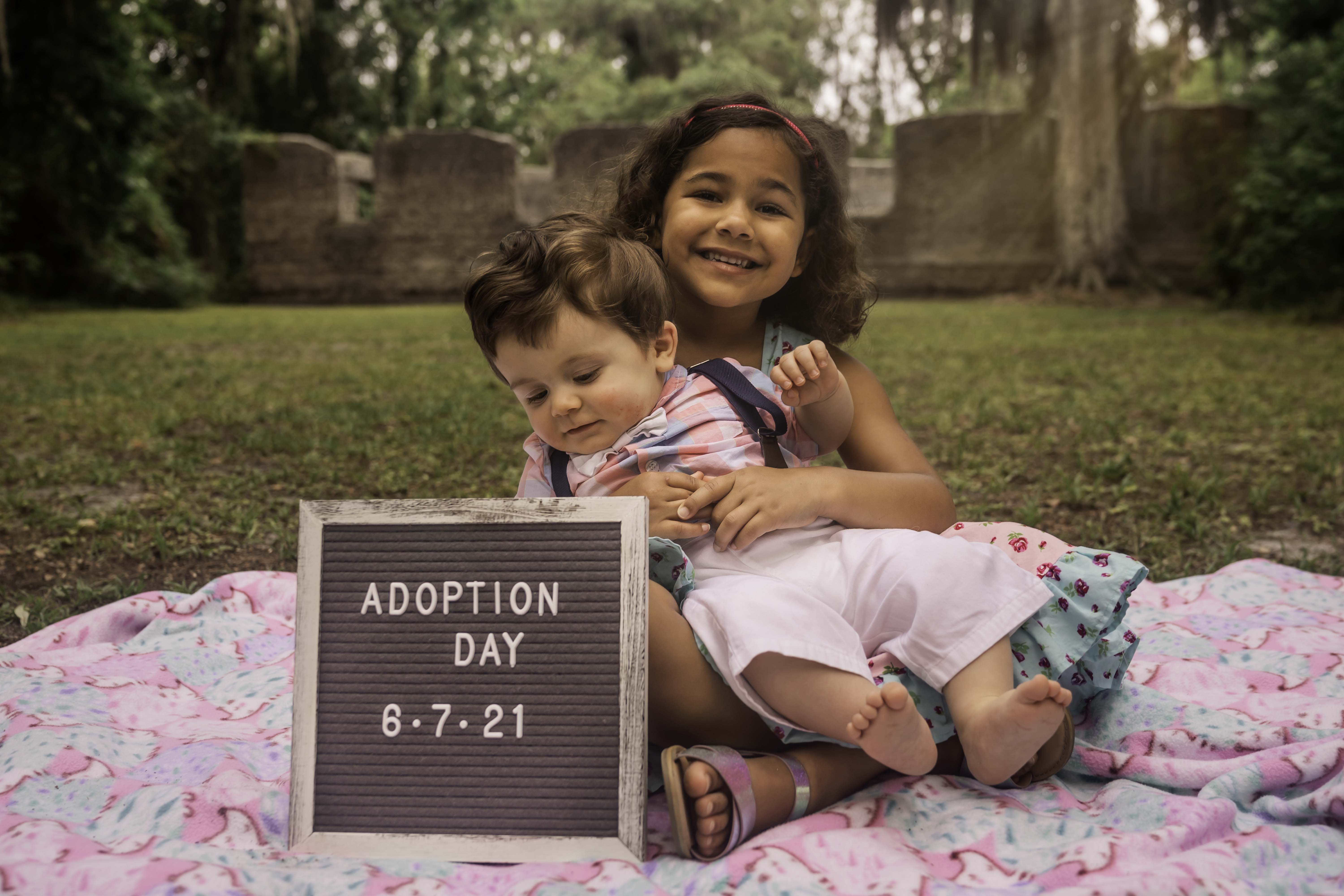 Adoption Photography session at St Marys Georgia - The Living Lenz