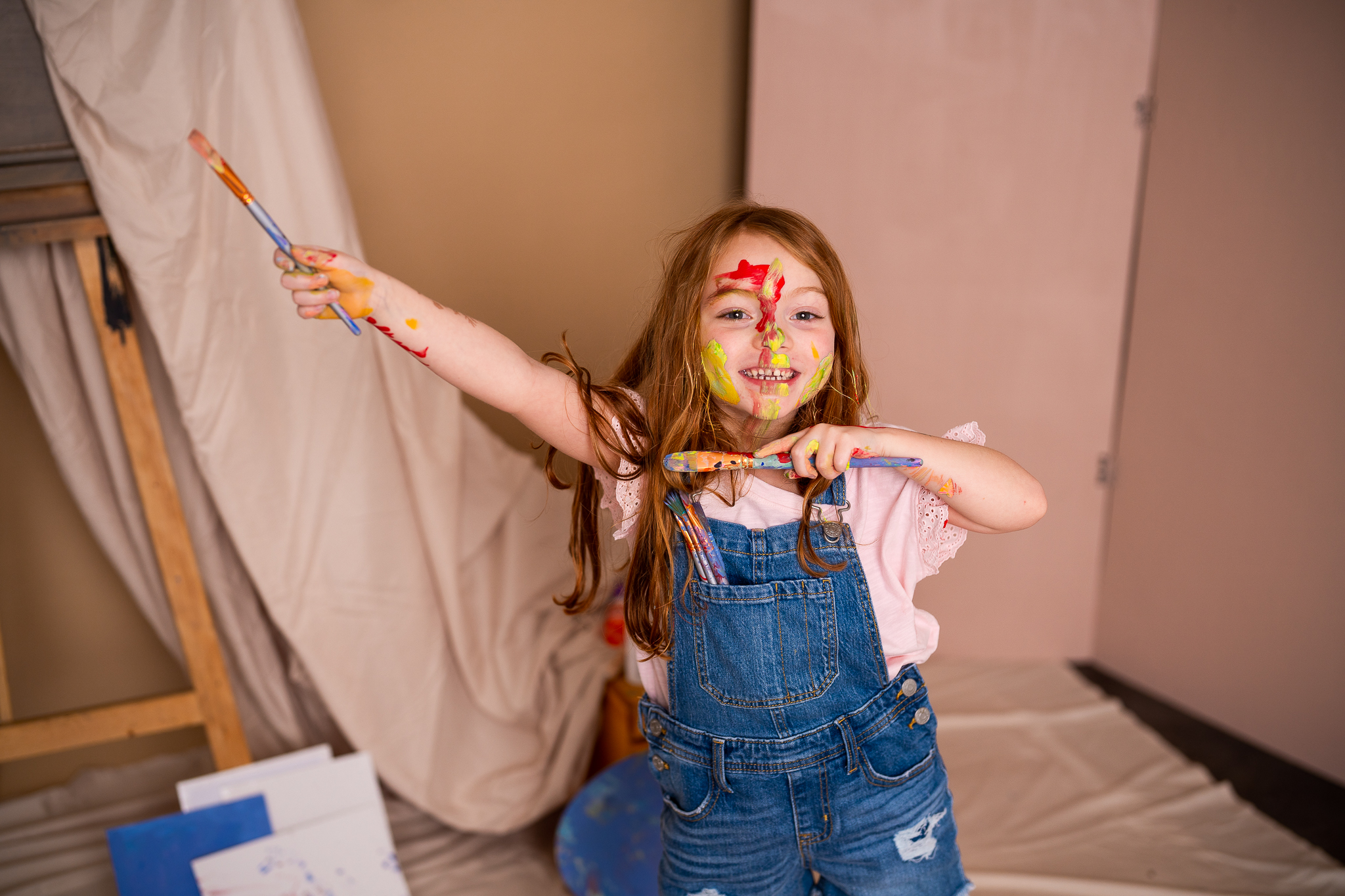 Painting Mini session in Kingsland Georgia - The Living Lenz